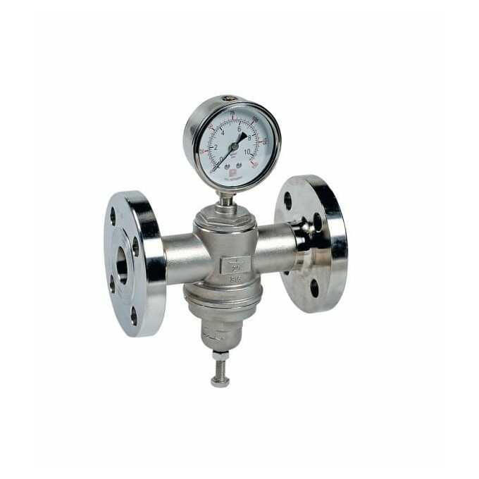 Reduktor ciśnienia pary kołnierzowy - martechpneumatyka.pl