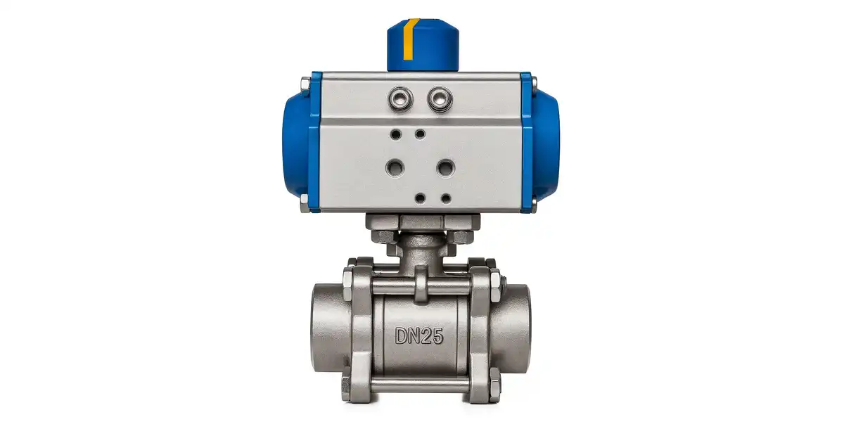 Ball valves > Pneumatic Actuated Ball Valves - martechpneumatyka.pl ...