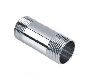 Nypel długi ze stali nierdzewnej, gwint stożkowy - martechpneumatyka.pl